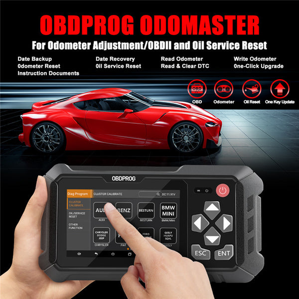 OBDPROG M500 OBD2 Scanner Professiona Mileage Correction Tool Professi ...