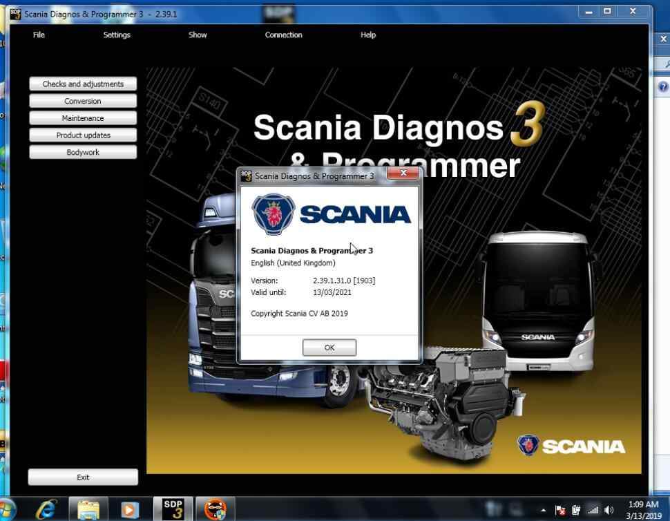 Scania VCI 3 Scanner WIFI Trucks Diagnostic Tool with SDP3 2.53 ...