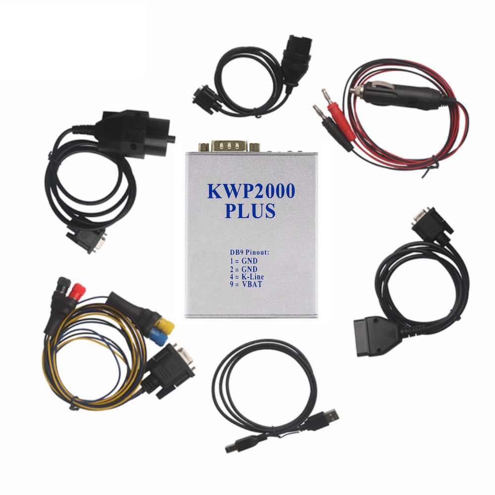 KWP2000 Plus ECU Remap Flasher KWP 2000 Plus OBD2 ECU Chip Tuning Tool