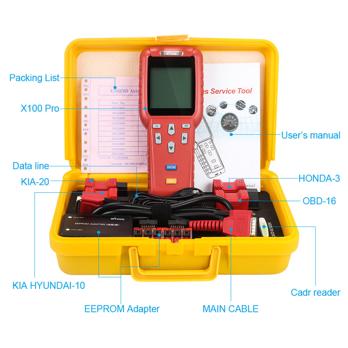 Original Xtool X-100 X100 Pro Hand-held Car Key Programmer
