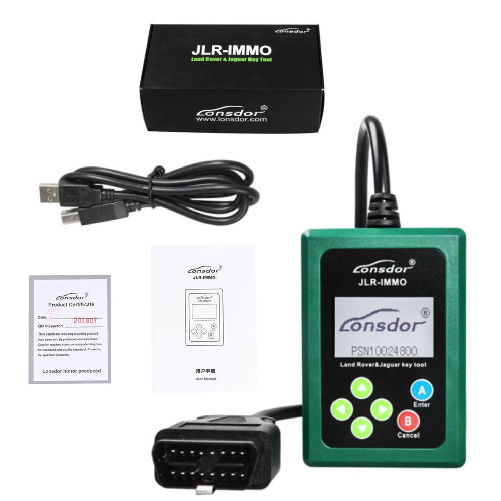 Lonsdor JLR Immo Key Programmer for Jaguar & Land Rover OBD Key Tool