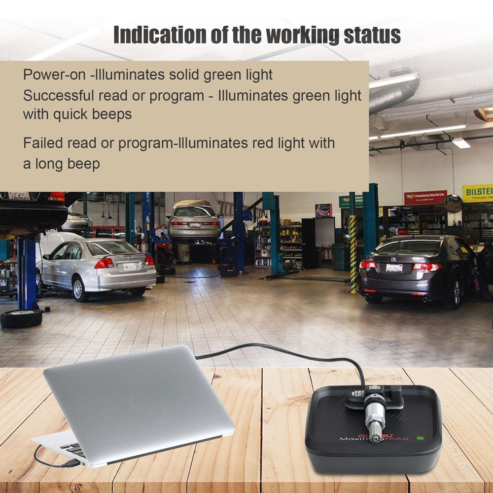 Autel MaxiTPMS Pad Diagnostics tool Tire Pressure Programming Monitor ...