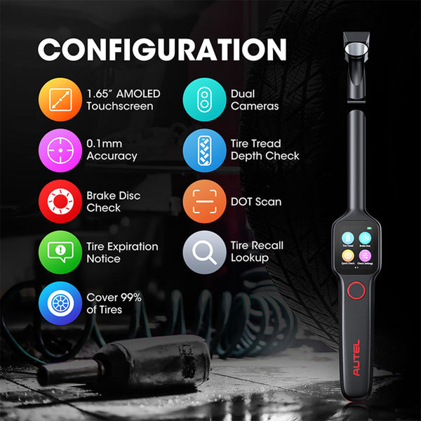 Autel TPMS Scan Tool Autel MaxiTPMS TBE200E Tire Brake Examiner – VXDAS ...