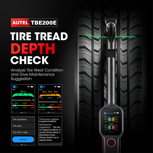 Autel TPMS Scan Tool Autel MaxiTPMS TBE200E Tire Brake Examiner – VXDAS ...