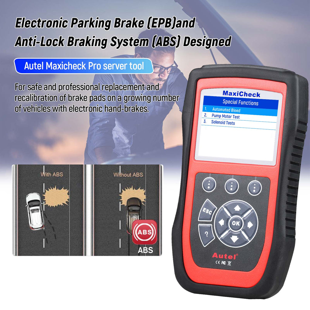 Autel MaxiCheck Pro EPB/ABS/SRS/SAS Function Special Application Diagn ...