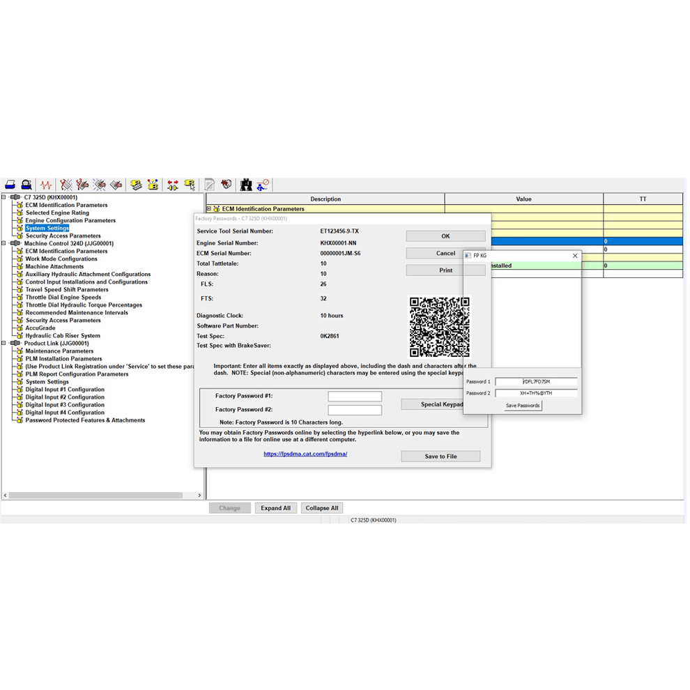 CAT ET Software 2024C Caterpillar Electronic Technician Diagnostic Software