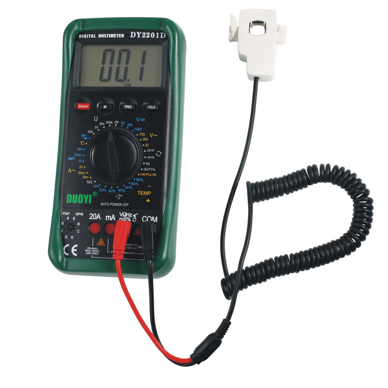 DUOYI DY2201D LCD Digital Automotive Multimeter – VXDAS Official Store