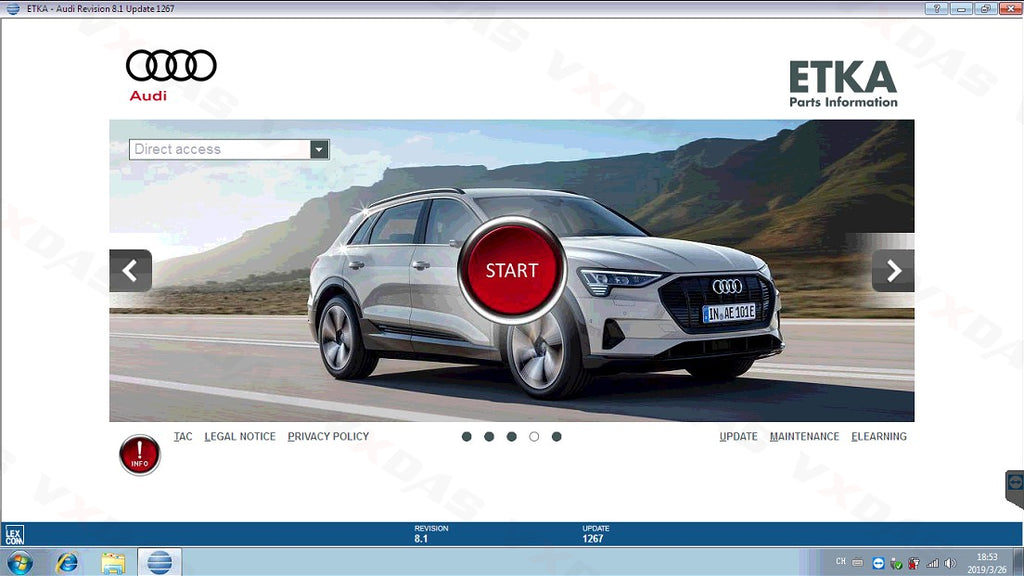 ETKA 8.3 ETKA Electronic Catalogue ETKA Parts Information – VXDAS ...