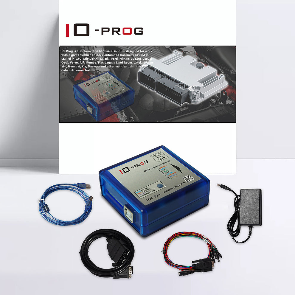 IO-PROG ECU Programmer With G-M/OPE-L ECU Activation Modules & Functio