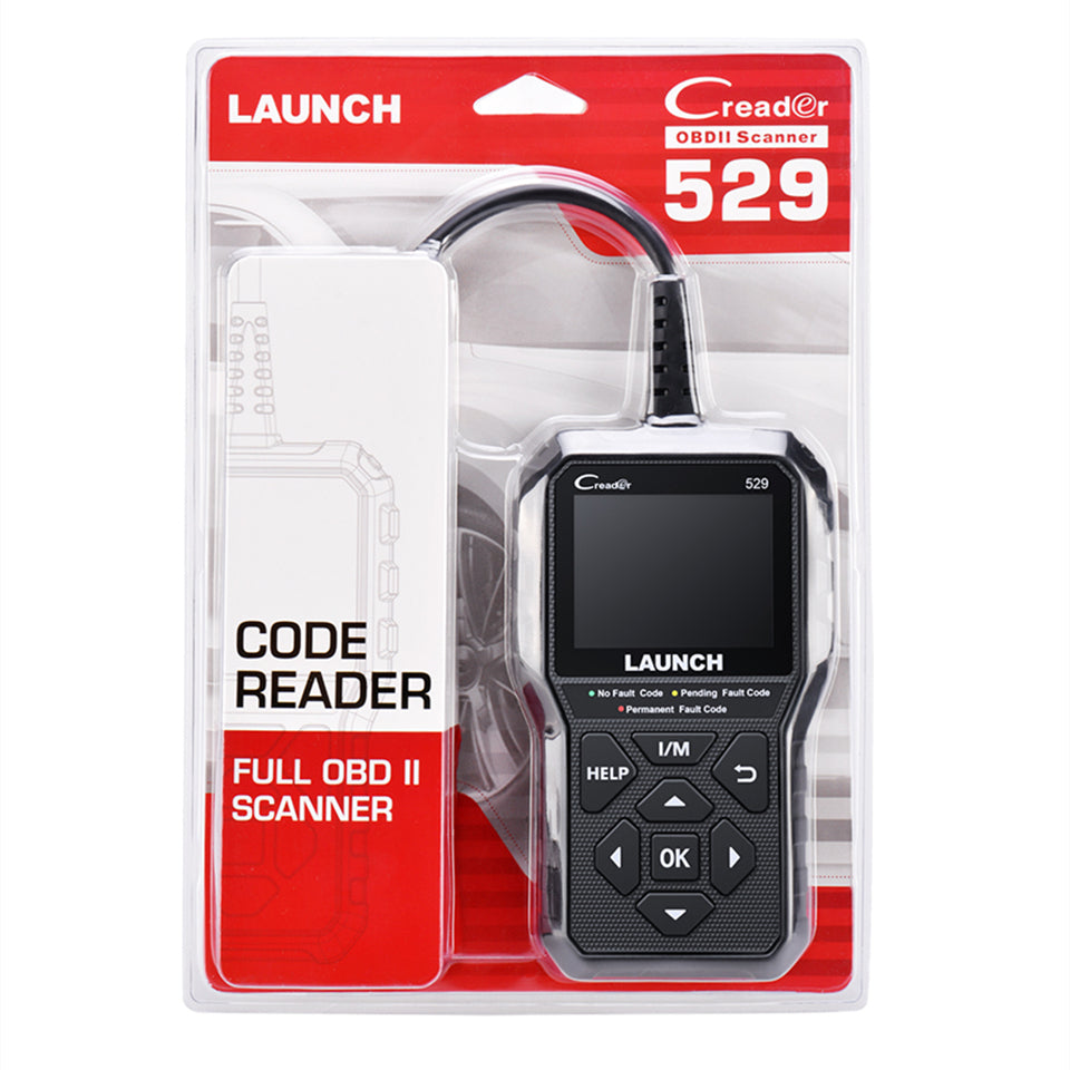 Launch X431 Creader 529 OBD2 Scanner Automotive Diagnostic Tool CR529 ...