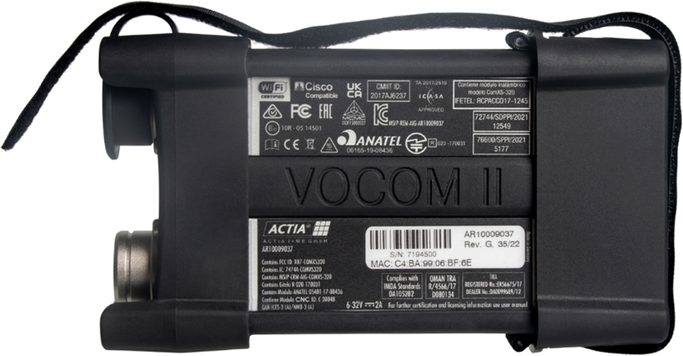 VOCOM II 88894000 With APCI PPT 2.7.25 Premium Tech Tool For Ptt Volv ...