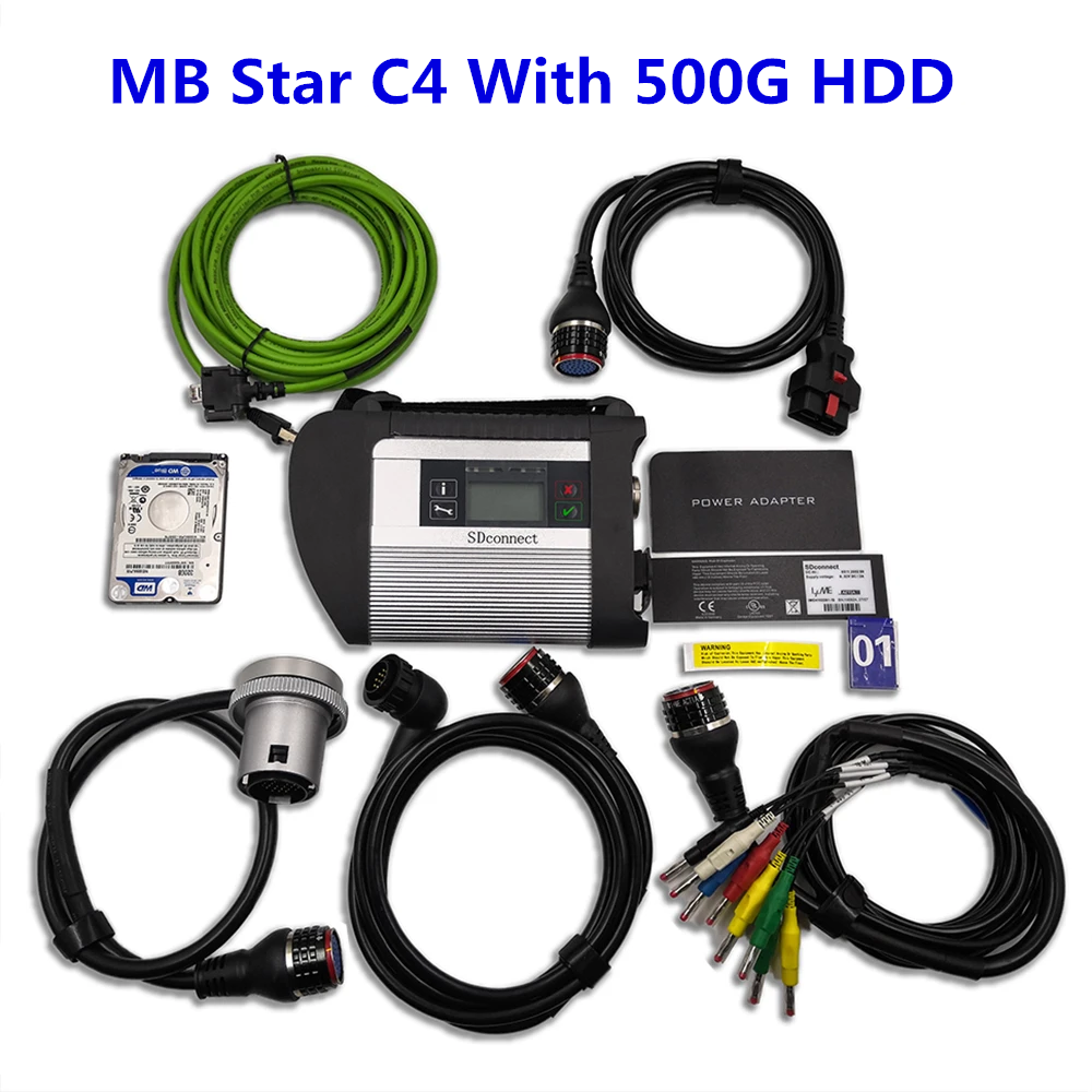 MB Star C4 Multiplexer SD Connect C4 for Benz Cars Support Diagnosis ...