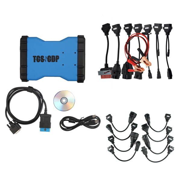 TCS CDP For Cars/Trucks Diagnostic Tool TCS CDP Pro+ OBD2 Scanner with