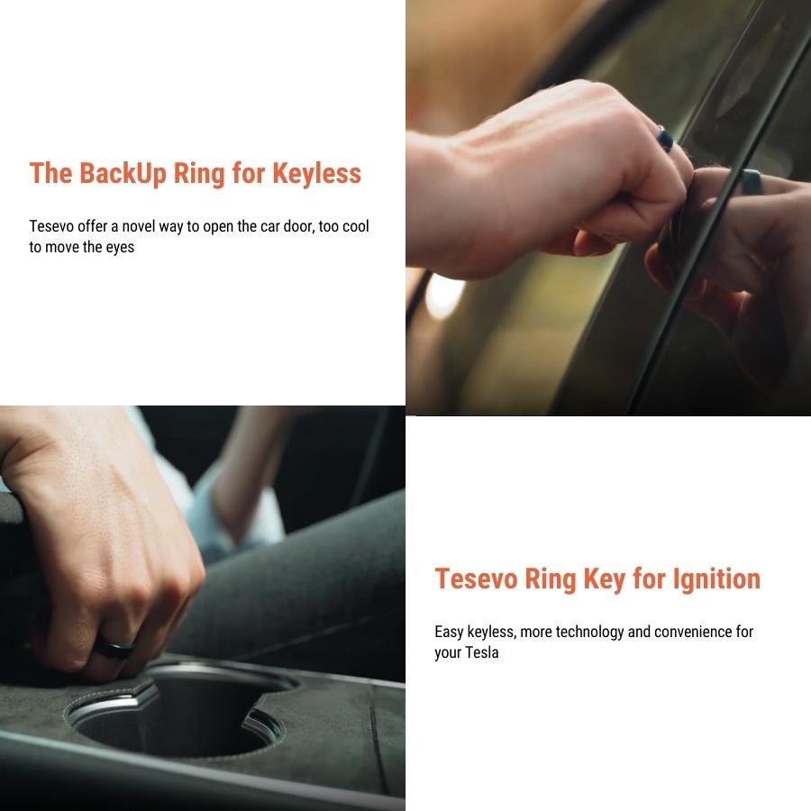 Shop the Best Tesla Ring Key & Smart Rings Online For Tesla Model Y&3 ...