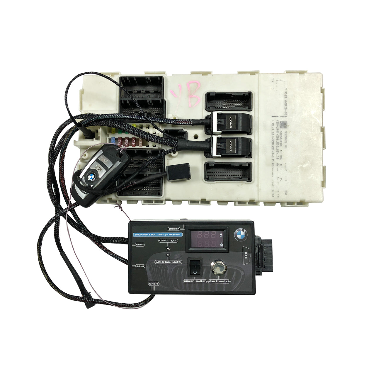 Test Platform for BM-W FEM & BDC with ELV Connector