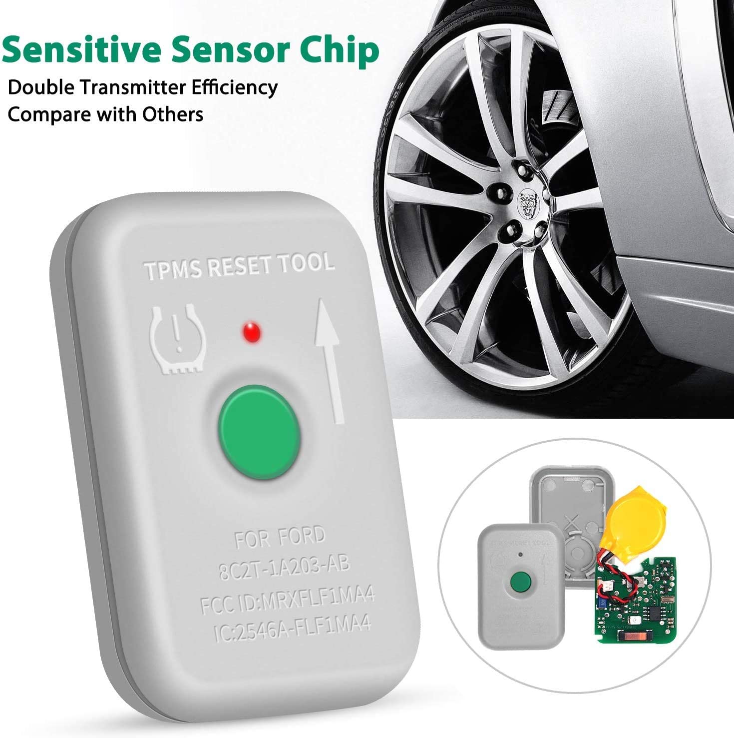 VXDAS EL-50449 Auto Tire Pressure Monitor Sensor TPMS Relearn Reset Ac
