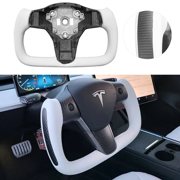 Yoke Steering Wheel for Tesla Model 3 / Y【Style 37】 – VXDAS Official Store