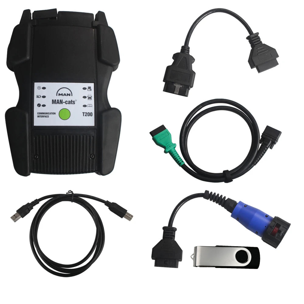 MAN CATS T200 Communication Interface Man CATS II Truck Diagnostic Kit ...