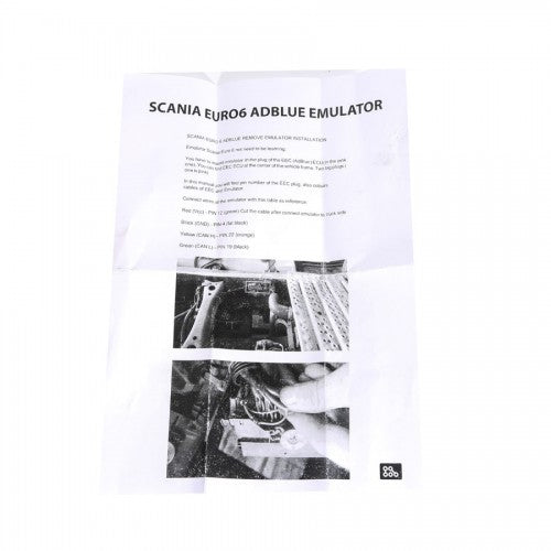 Scania Euro6 Adblue Emulator Adblueobd2 Scania Euro6 Truck Emulator